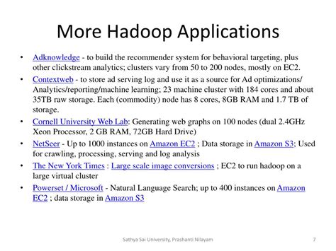 Ppt Hadoop A Software Framework For Data Intensive Computing Applications Powerpoint