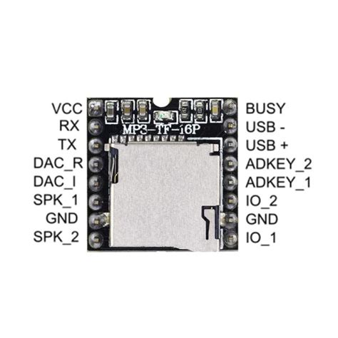 Open Source Mp Tf P Mini Mp Player Module With Simplified Output