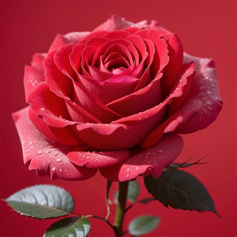 Download Ai Generated Red Rose Rose Royalty Free Stock Illustration