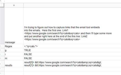 Javascript Extract Url From Html Body For Specific Link Text In A