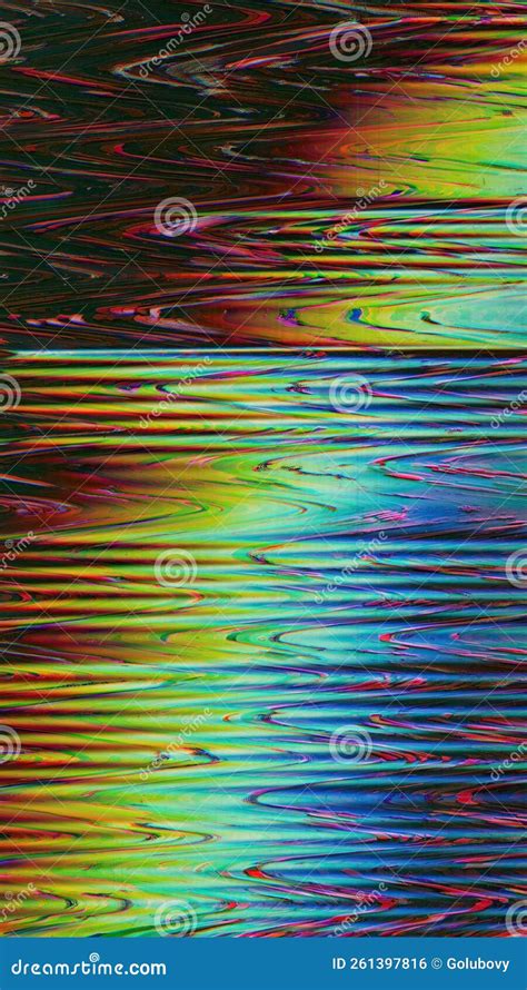 Digital Glitch Transmission Signal Error Noise Stock Photo Image Of Code Breakdown 261397816