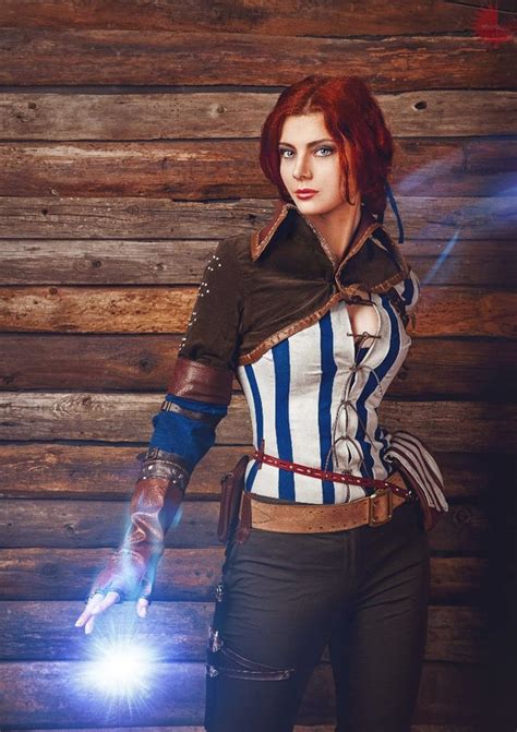 Cosplay Triss Merigold The Witcher 2 Cosplayed By Mellus Cosplay Witcher