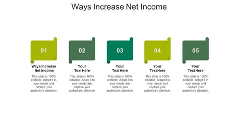Ways Increase Net Income Ppt Powerpoint Presentation Layouts Inspiration Cpb Presentation