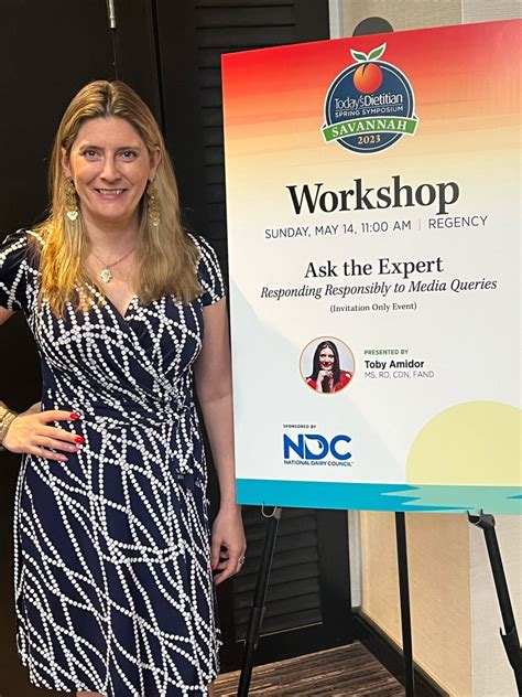 Toby Amidor Ms Rd Cdn Fand On Linkedin Excited To Be At The 10th