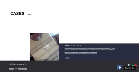 Cases Codesandbox