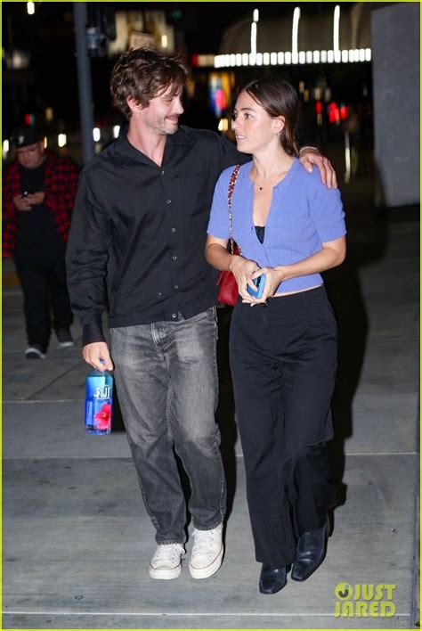 Logan Lerman And Girlfriend Ana Corrigan Look So In Love On Date Night
