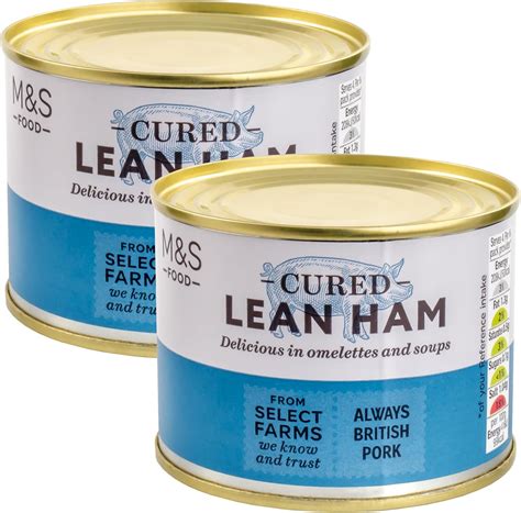 Generic Mands Tinned Cured Lean Ham Made With Pork From Uk Farms 2 X 200g Uk Grocery