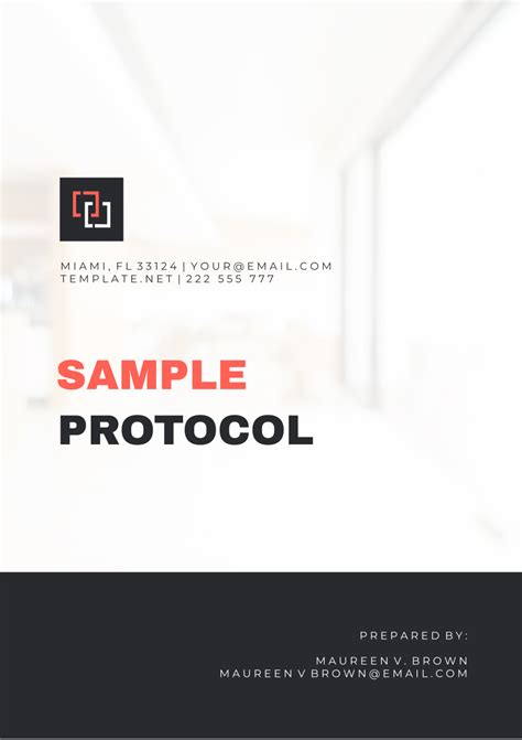 Esi Protocol Template