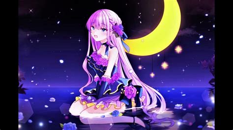 اجمل صور بنات انمي لون بنفسجي Youtube