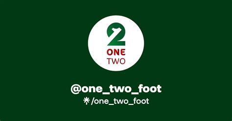 Onetwofoot Instagram Facebook Linktree