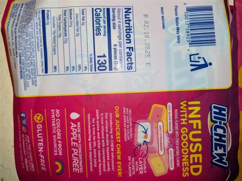 Infrusions Mini Stand Up Pouch Hi Chew