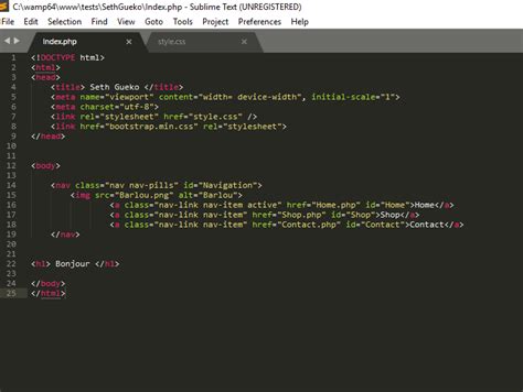 Résolu Je Narrive Pas à Lier Php Avec Css Par Damienverdu1 Page 1