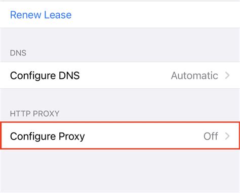 How To Configure Proxy On Iphone Proxyway