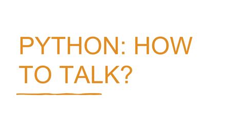introduction to python programming language ppt