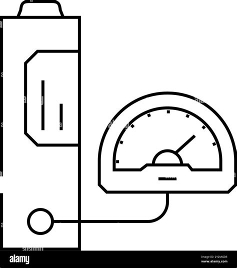 Energy Density Line Icon Vector Illustration Stock Vector Image And Art Alamy