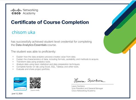 Chisom Uka On Linkedin Dataanalytics Continuouslearning Ciscocertified Datadriven