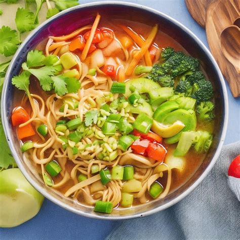 Premium Ai Image Closeup Of Noodles In Plate On Tableindonesia