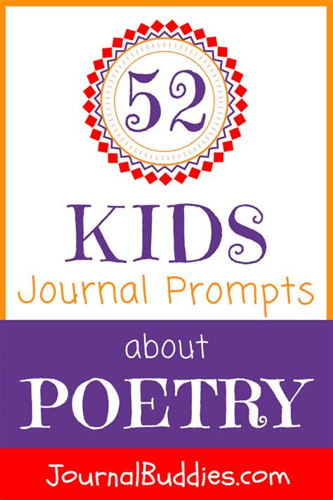 Journal Writing Prompts About Poetry