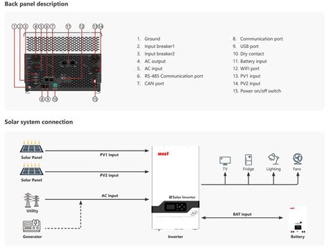 PV TLV Series AC V KW Hybrid Solar Inverter ESS Manufacturer