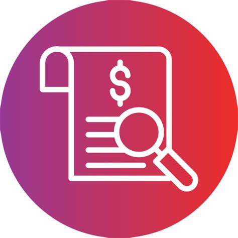 Audit Generic Flat Gradient Icon