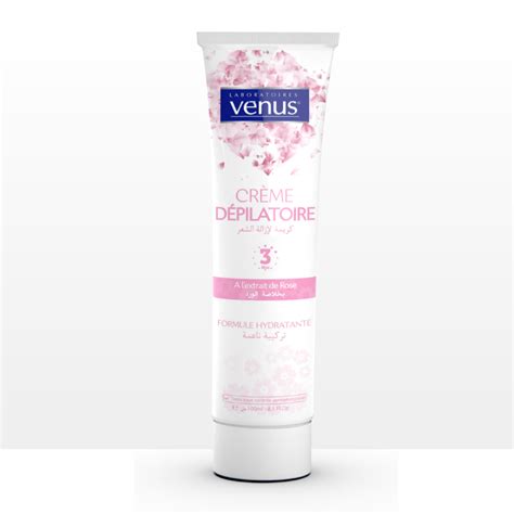 Venus Crème Dépilatoire Extrait De Rose Denzer Shop