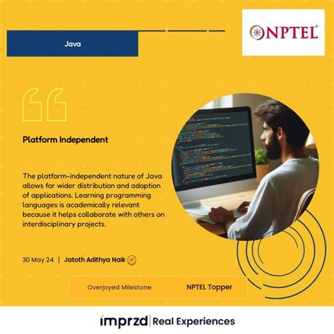 Jatoth Adithya Naik On Linkedin Nptel