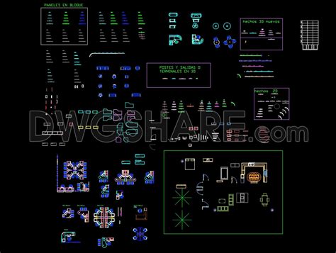 25 Free Download 2d And 3d Cad Block Library Of Office Furniture