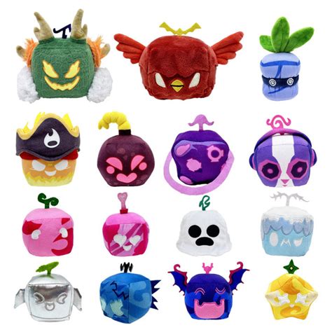 Cross Border New Arrival Blox Fruits Plush Devil Fruit Plush Toy Doll Doll Bd