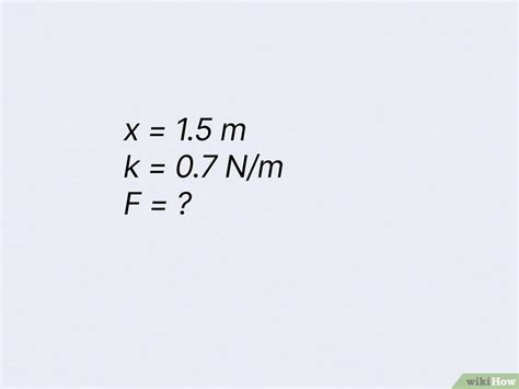 How To Find The Spring Constant Formula Practice Problems