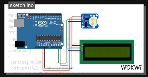 Personalized Date And Time System Development With Arduino Uno Via Wokwi Wokwi ESP STM