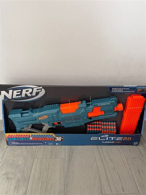 Nerf Gun Elite 20 Turbine Cs 18 Hobbies And Toys Toys And Games On Carousell