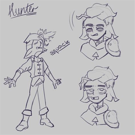 Drawings Of Hunter The Golden Guard Rtheowlhouse