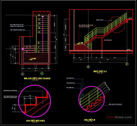 56 Detailed Drawings Of Stairs In Autocad File 1 Free Cad Blocks Download Dwg Models For