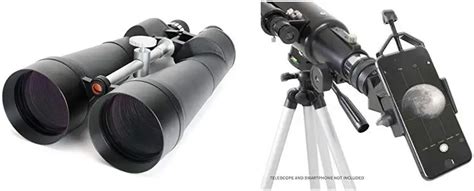 دوربین دوچشمی Celestron Skymaster 25x100 Astro با کیف حمل لوکس و آداپتور Celestron 81035 Basic