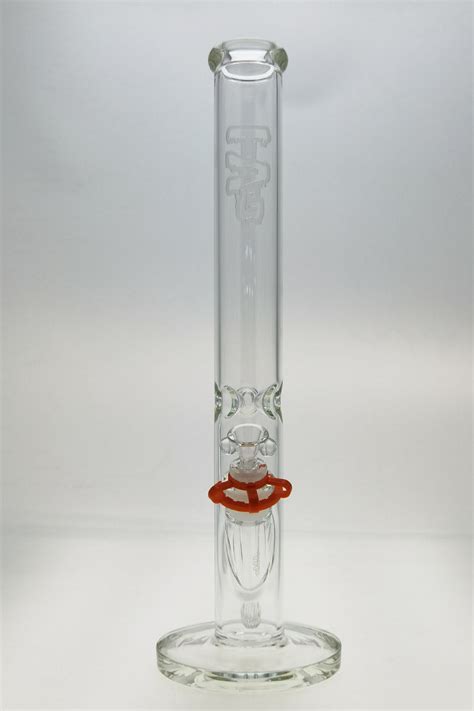 Thick Ass Glass 18 Straight Tube Bong 50x5mm With 1814mm Downstem