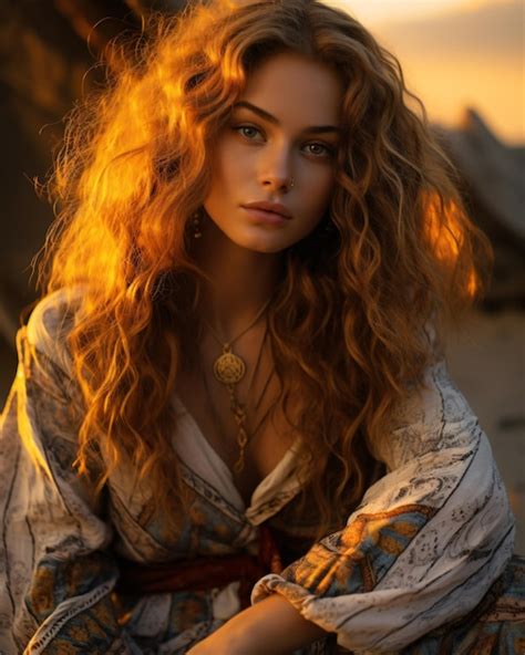 A Lovely Young Woman Generative Ai Premium Ai Generated Image