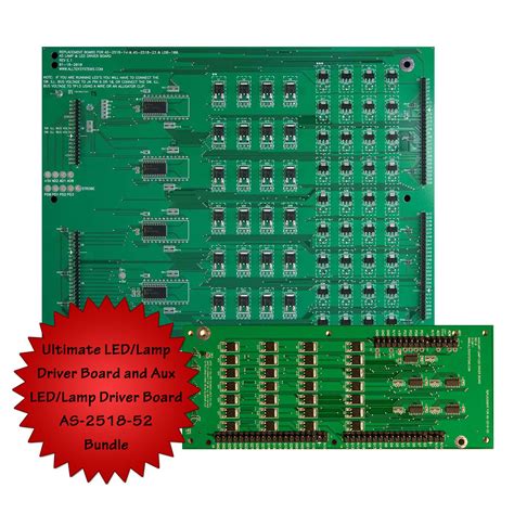 Ultimate Led Lamp Driver Board And Aux Led Lamp Driver Board As 2518 5