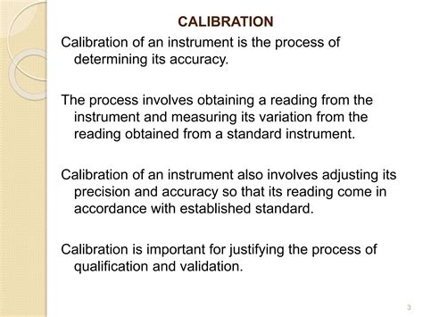 Difference Between Calibration And Validation Pptx