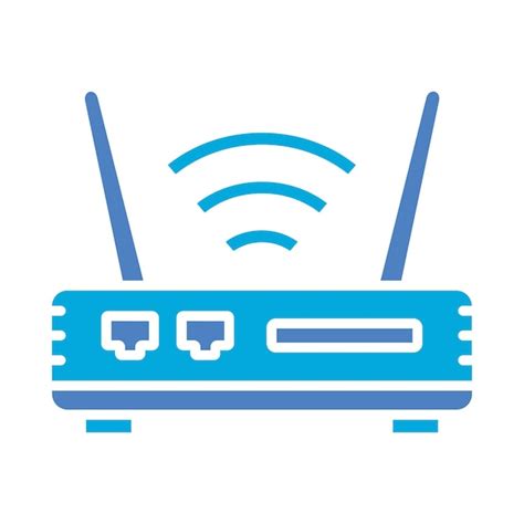 Premium Vector Wifi Router Icon