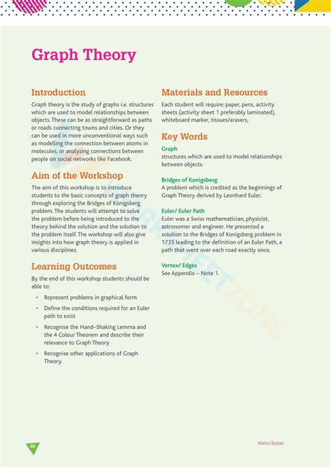 Graph Theory Worksheet