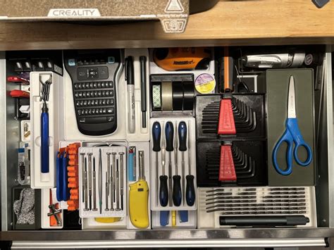 My Two Fully Gridfinitized Drawers Rgridfinity