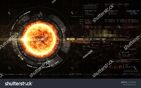Futuristic Motion Graphic User Interface Head Stock Illustration 1374799265 Shutterstock