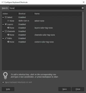 How To Deselect Remove Selection In GIMP Quick Shortcuts