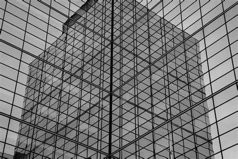 Free Picture Architecture Monochrome Building Facade Geometric Steel Design Futuristic