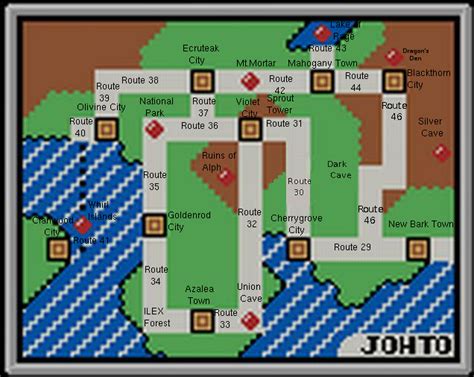 Exploring Johto In Pokemon Gold