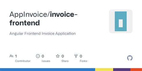 Github Appinvoice Invoice Frontend Angular Frontend Invoice Application