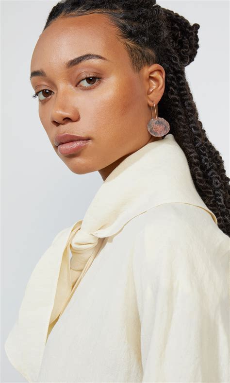 Copper Pebble Earrings Plümo Ltd