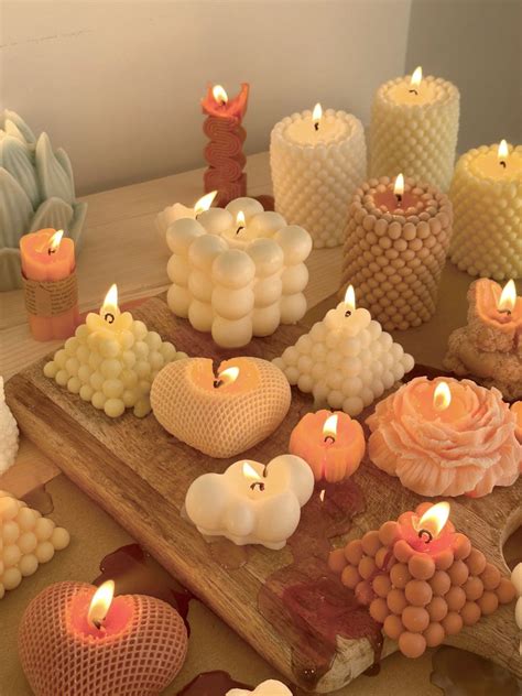 Large Rainbow Candle Home Decor Colourful Candle Minimal Etsy Artofit