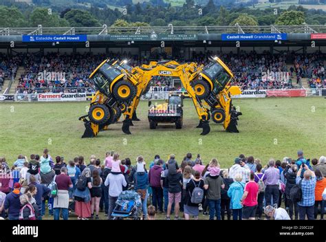 Jcb Dancing Diggers Return To The Royal Welsh Show Having Not