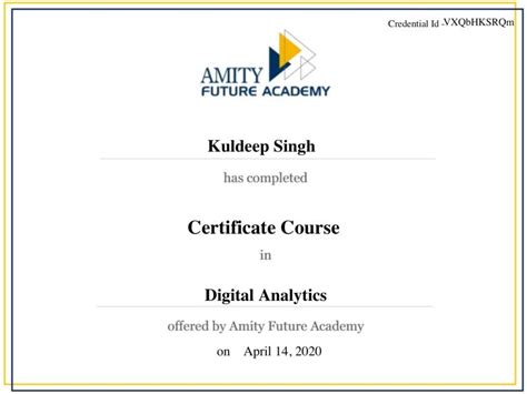 Kuldeep Singh On Linkedin Digitalanalytics Certificacion